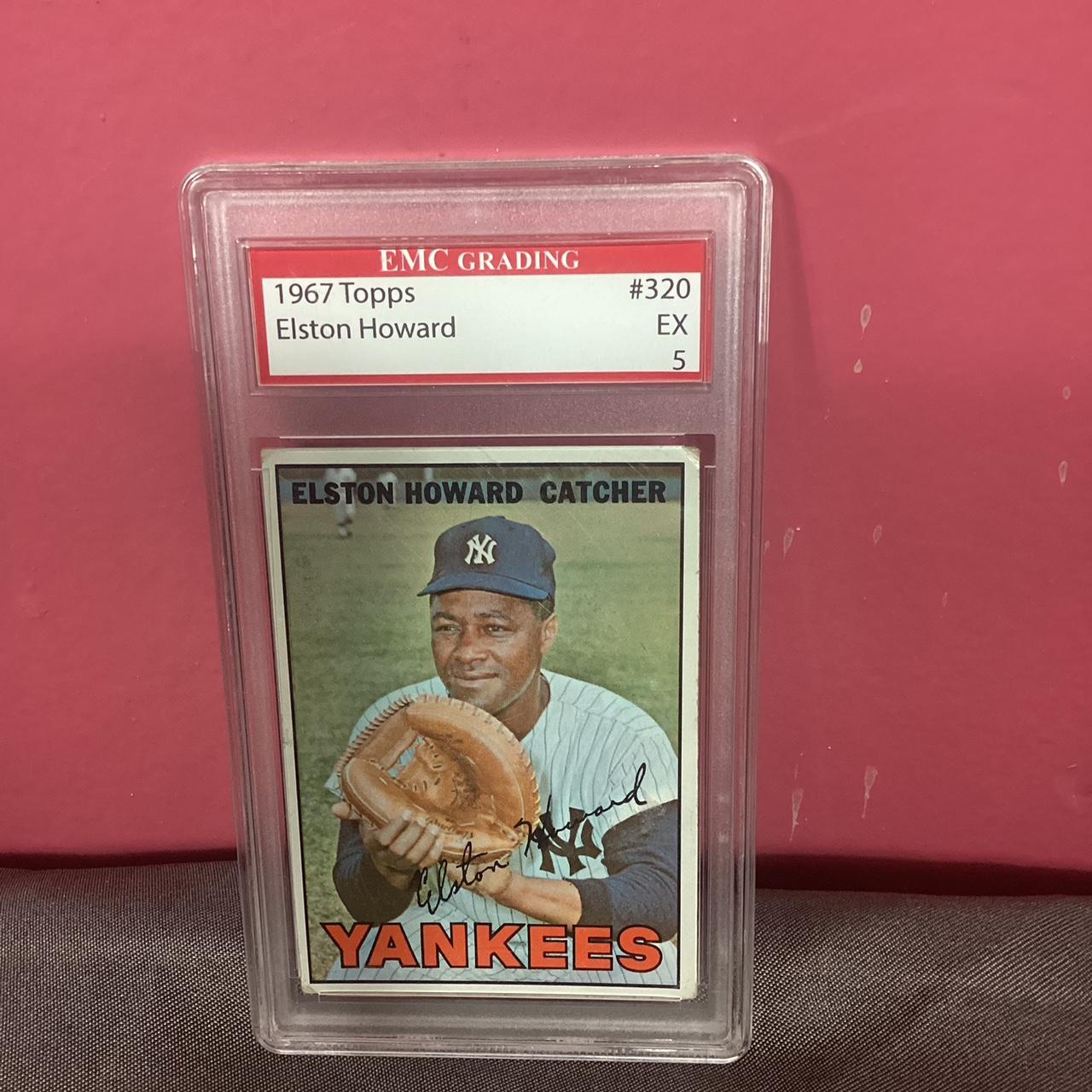 Vintage 1967 Elston Howard Baseball Card Made by... - Depop