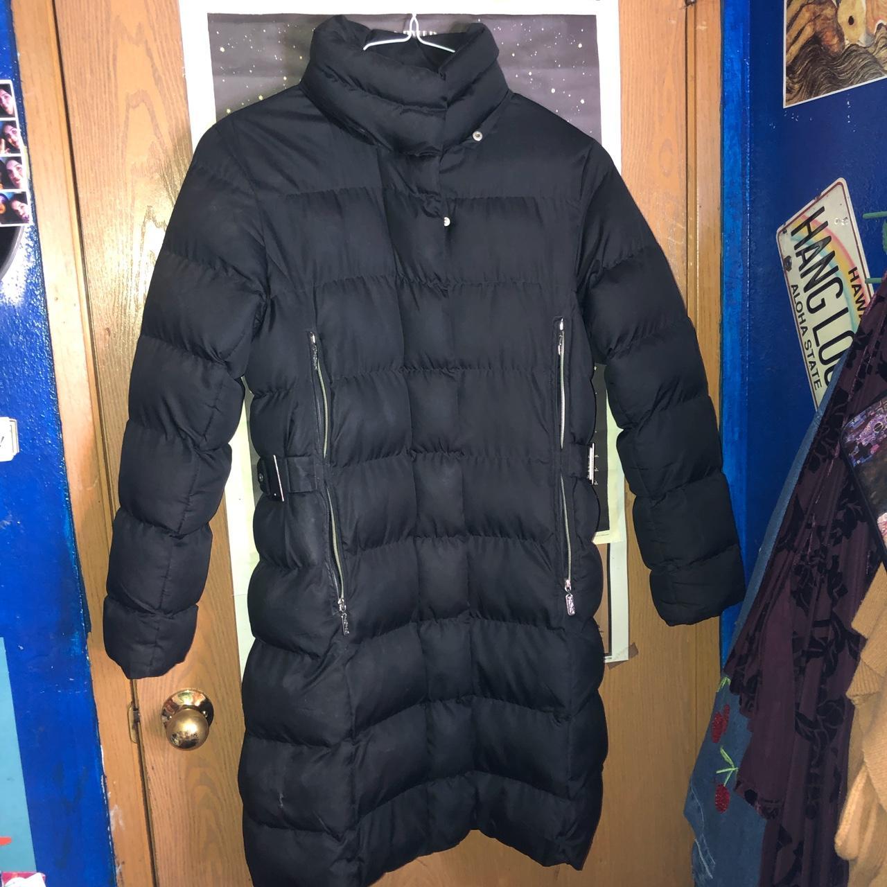 XOXO Womens size L long puffer jacket. Minimal wear,... - Depop
