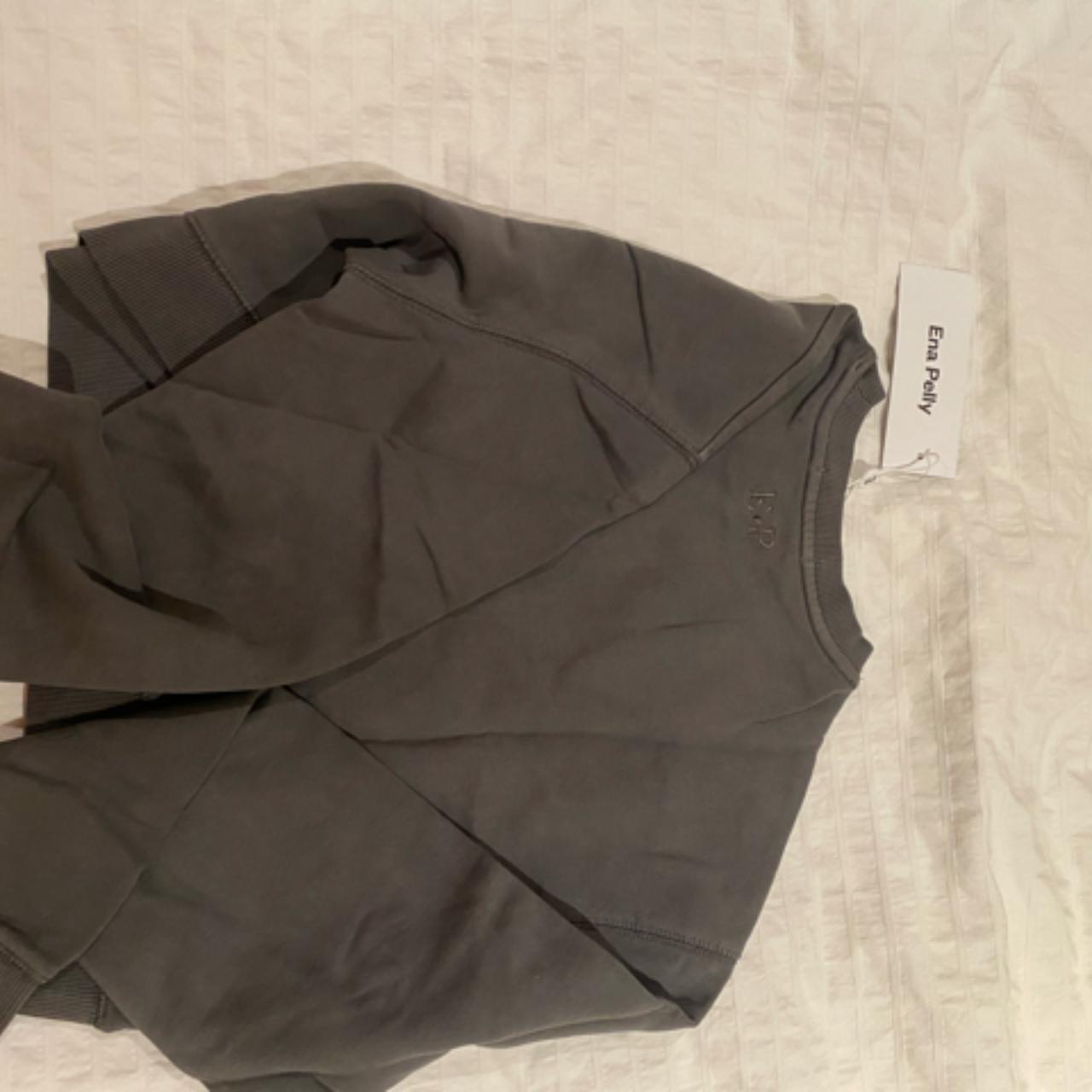 Ena Pelly Cropped Sweatshirt Szie 10 Bought for $150 - Depop