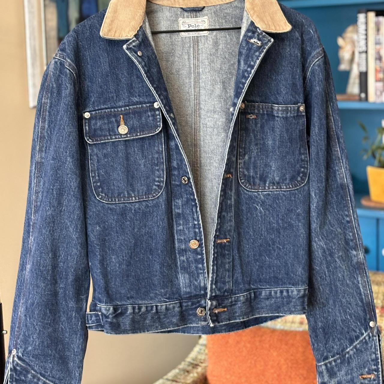 Vintage Ralph Lauren Polo jean jacket Excellent... - Depop