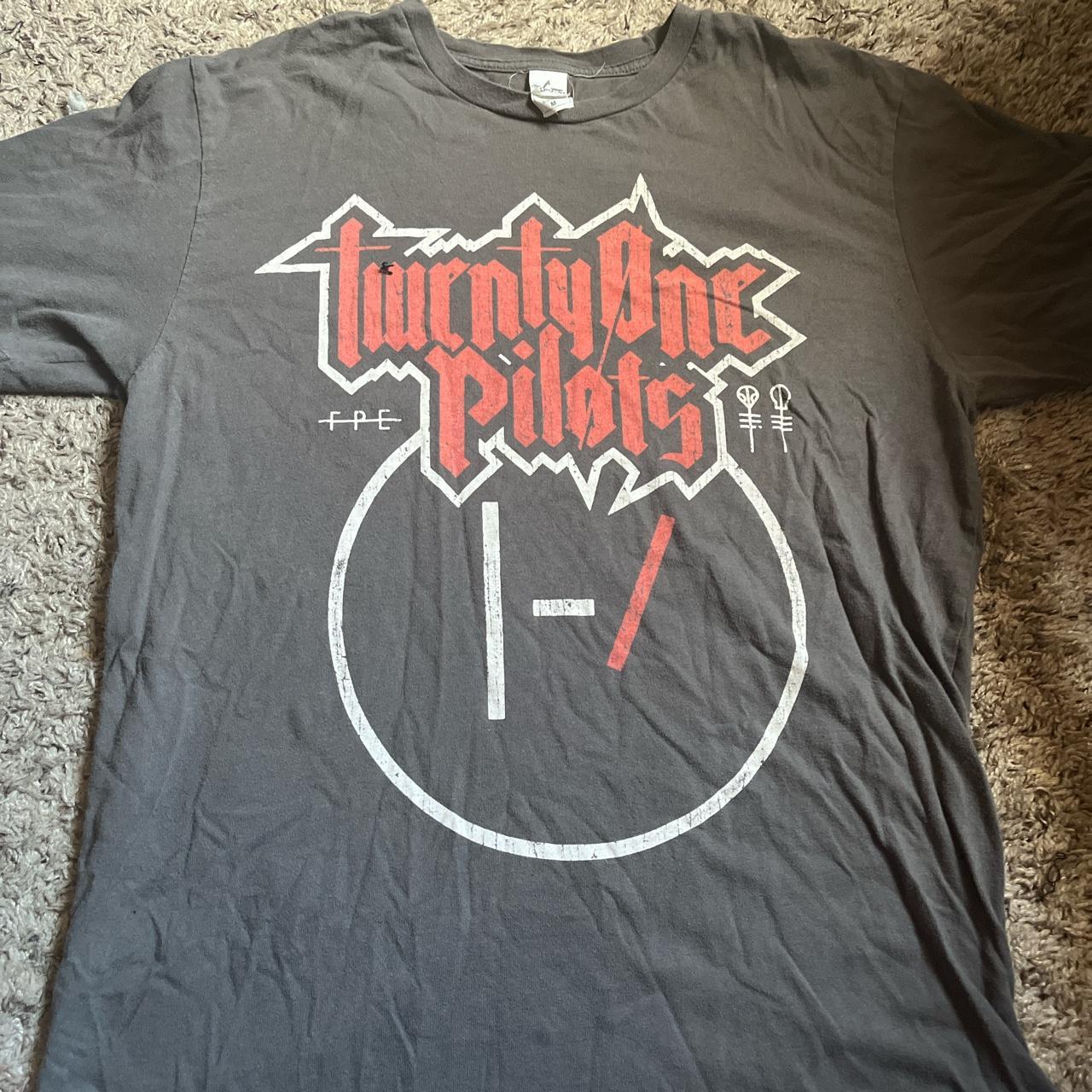 Twenty One Pilots Old Blurryface "Clique" Merch Size... - Depop