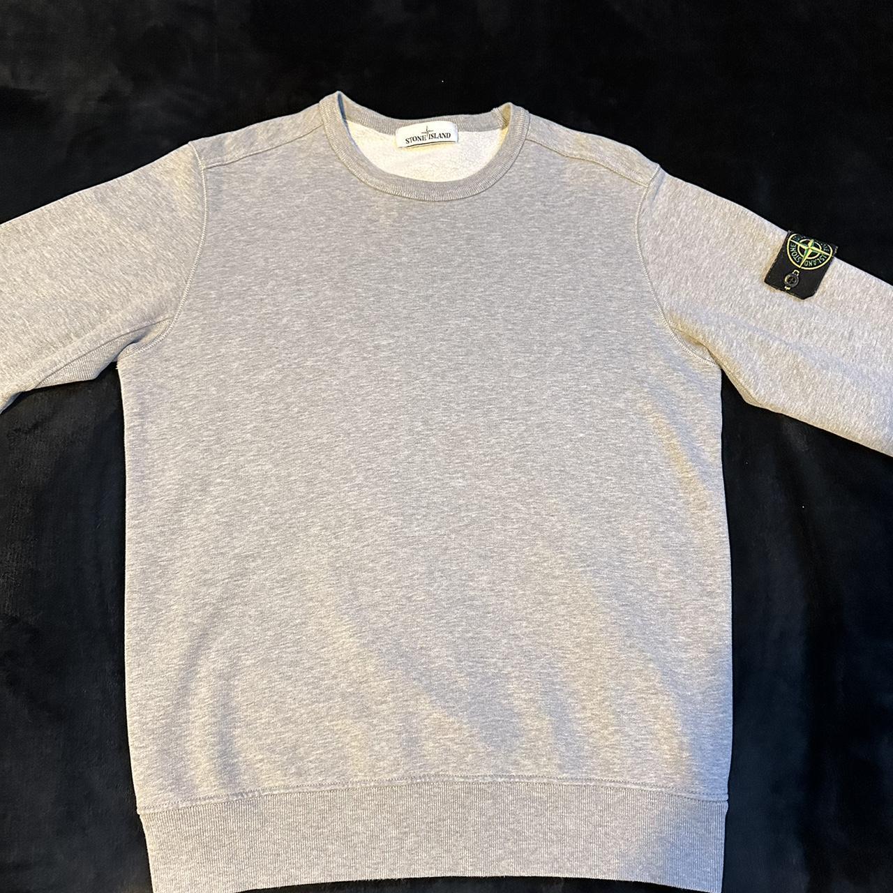 Grey Stone Island jumper Great condition Worn once... - Depop
