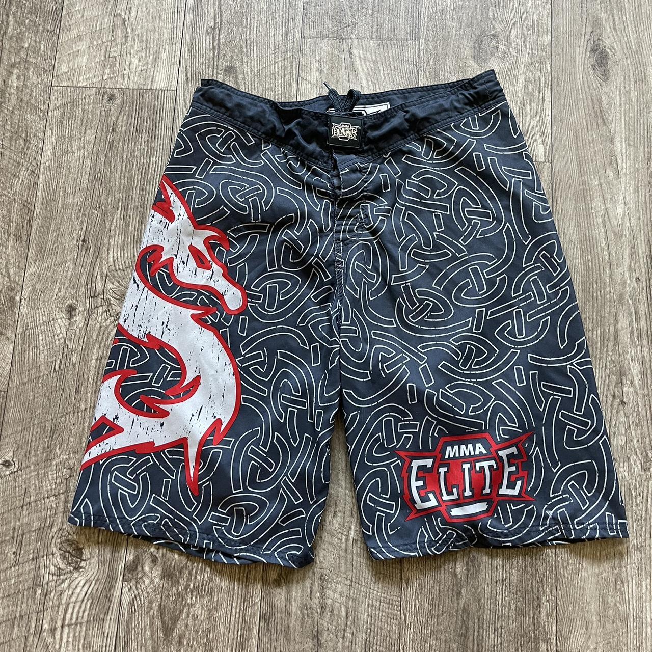 Y2K dragon MMA elite UFC trunk athletic... - Depop