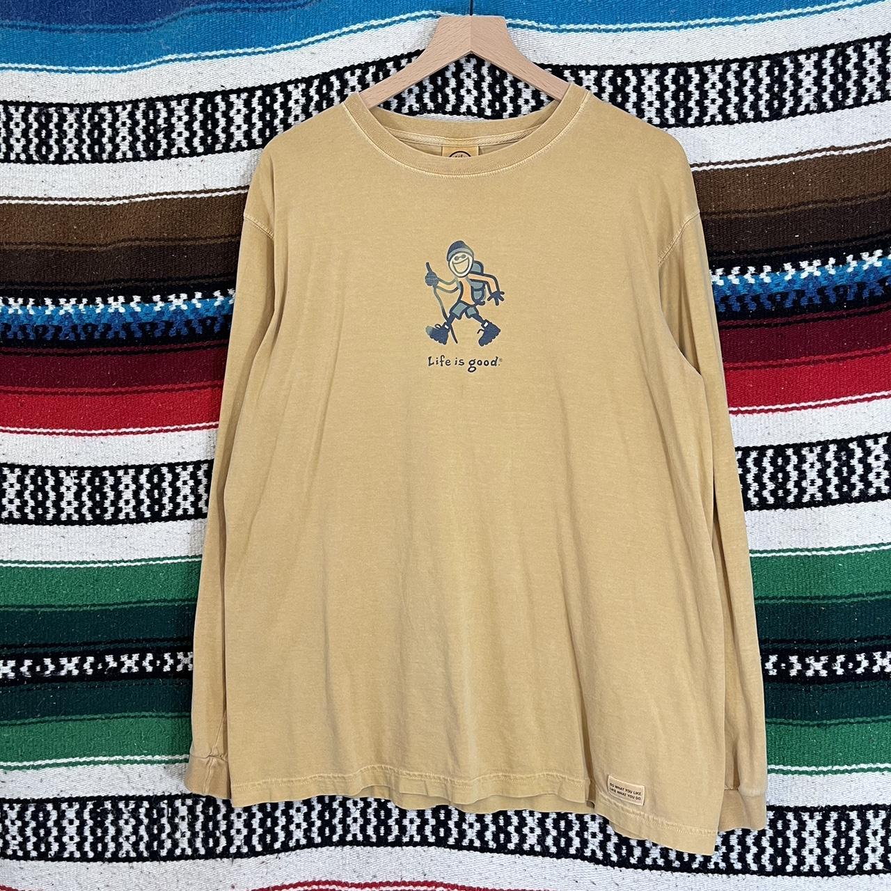 Y2K life is good hiking long sleeve unisex... - Depop