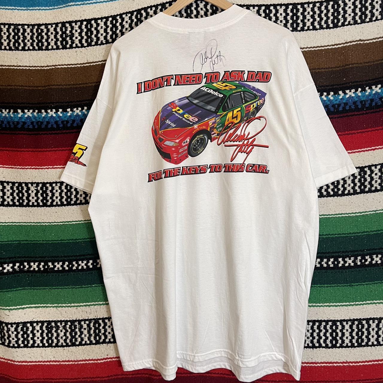 Vintage no fear racing spree nascar T-shirt Tagged... - Depop