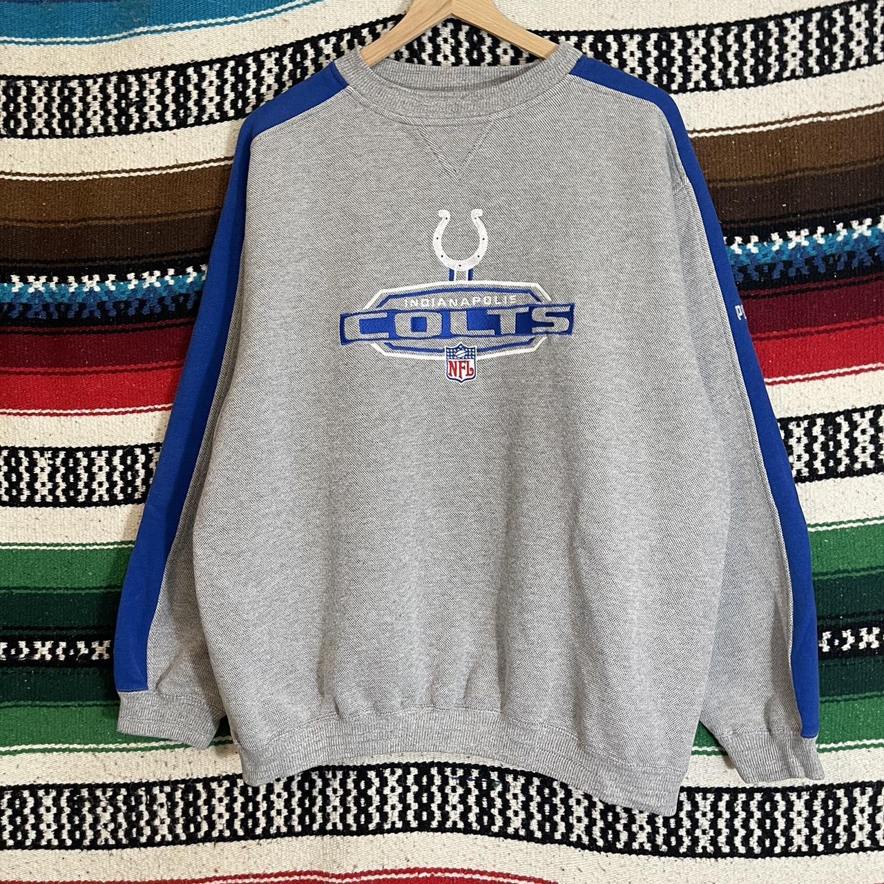 Vintage Indianapolis Colts puma crewneck sweatshirt... - Depop