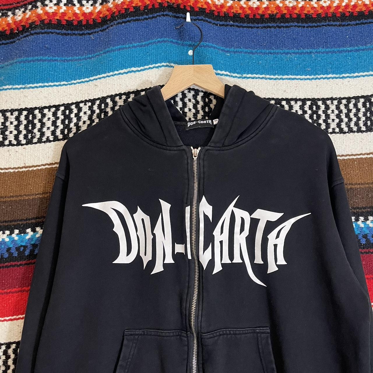 Y2K Don Carta playboy carti zip up hoodie sweatshirt... - Depop