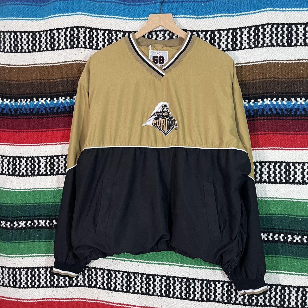 Vintage Purdue University windbreaker... - Depop