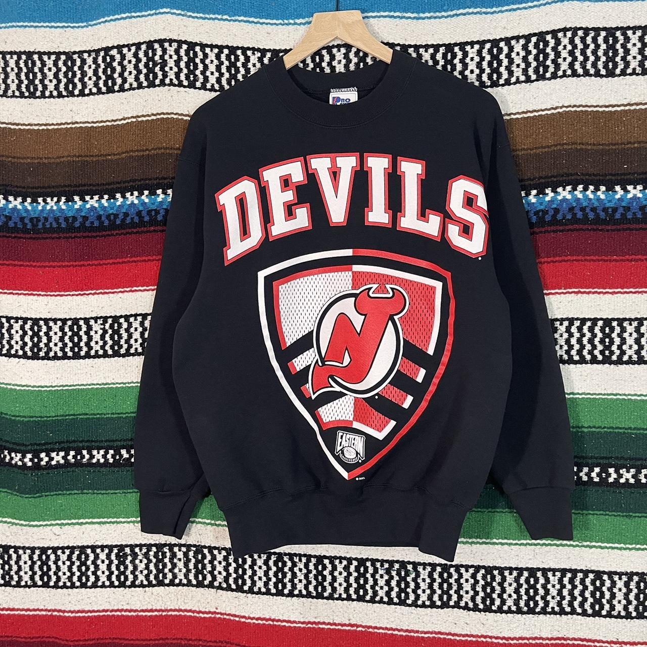 Vintage New Jersey Red Devils crewneck sweatshirt... - Depop
