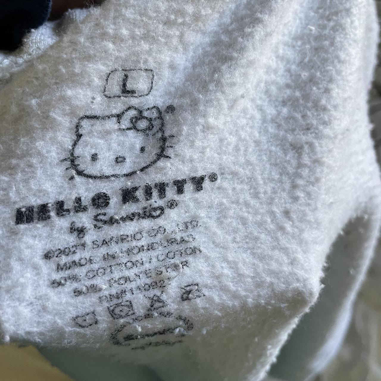 Grey hello kitty sweatpants Size: L Msg me abt... - Depop