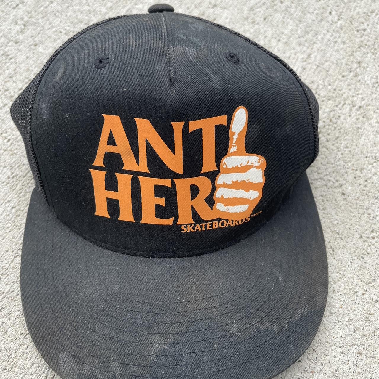 Vintage Anti Hero skateboard trucker hat. Unisex.... - Depop