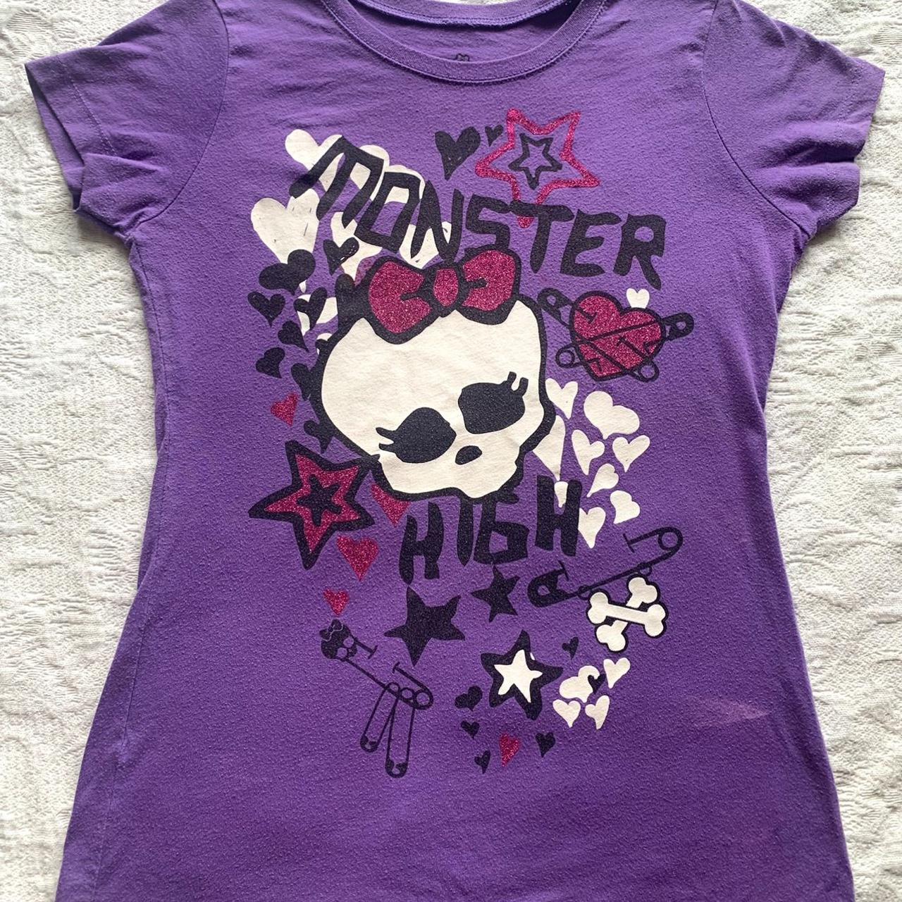 💜🕷ORIGINAL MONSTER HIGH SHIRT!💜🕷 Fits like a baby... - Depop