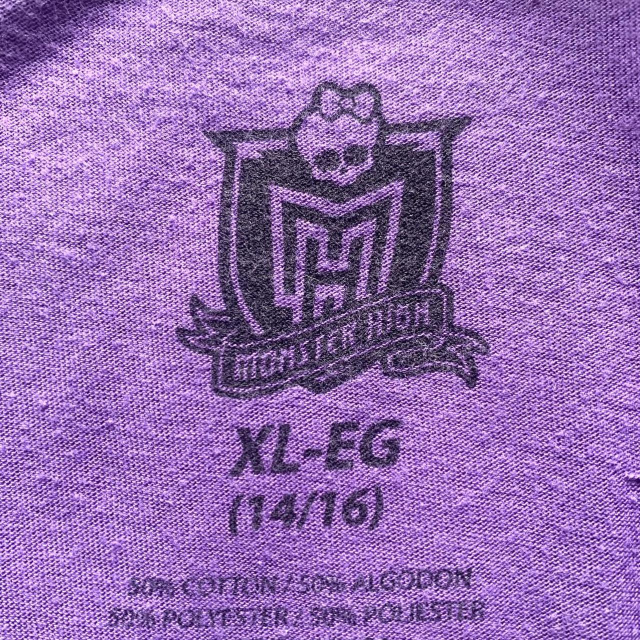 💜🕷ORIGINAL MONSTER HIGH SHIRT!💜🕷 Fits like a baby... - Depop