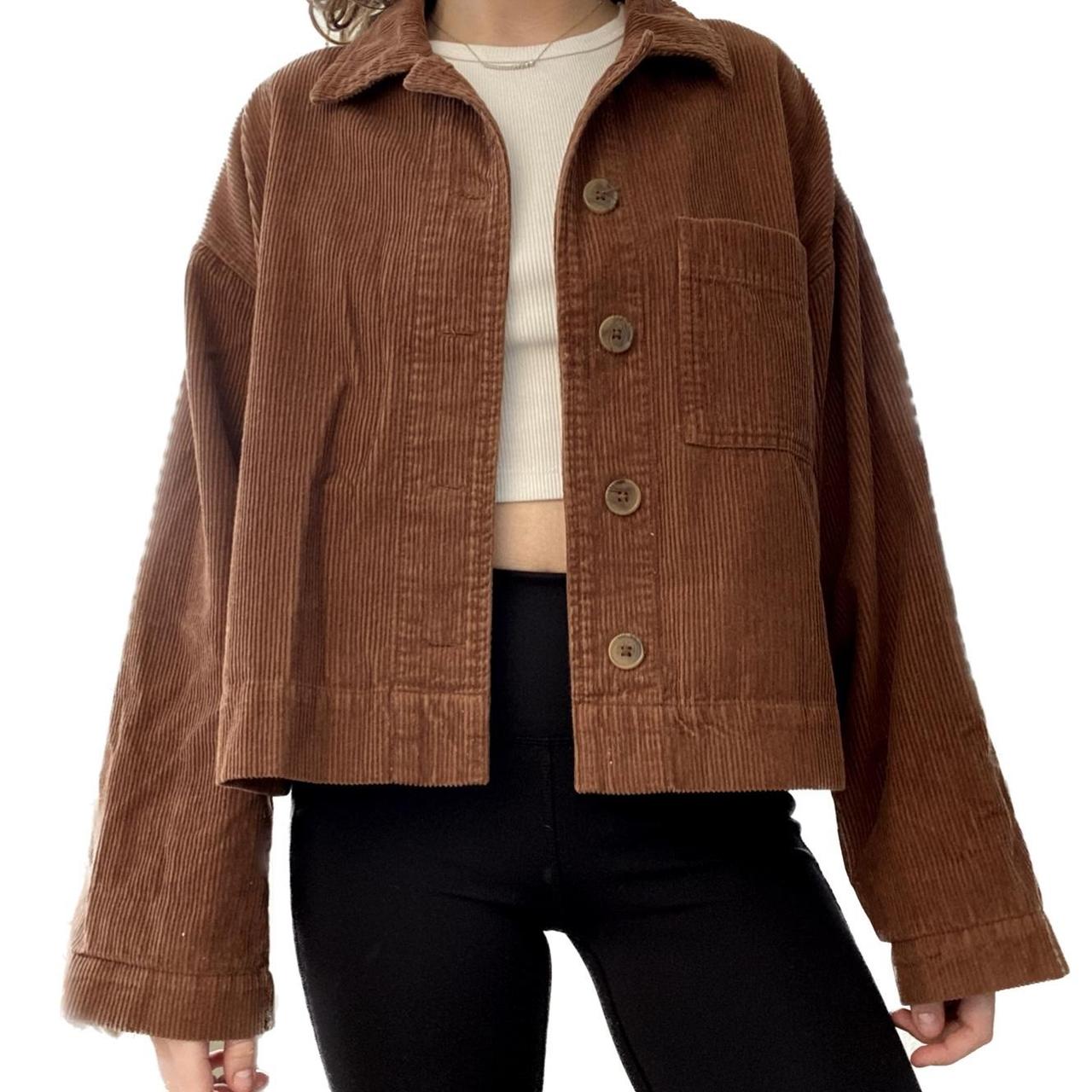 Urban Outfitters Brown Corduroy... - Depop