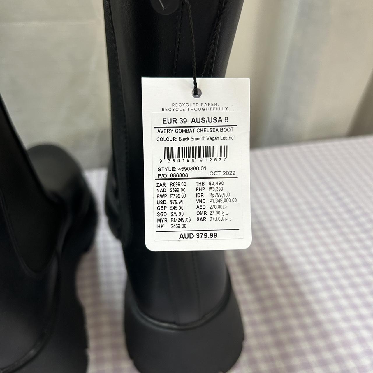 Rubi shoes combat boot Brand new with tags $80 Size... - Depop