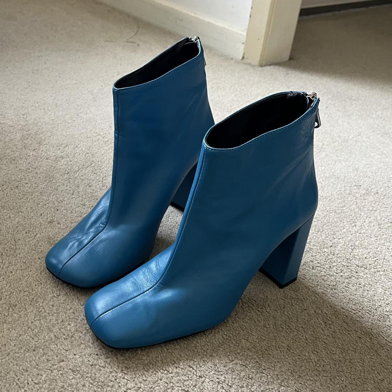 Coolest high fashion European Vintage Boots 💙 Size... - Depop