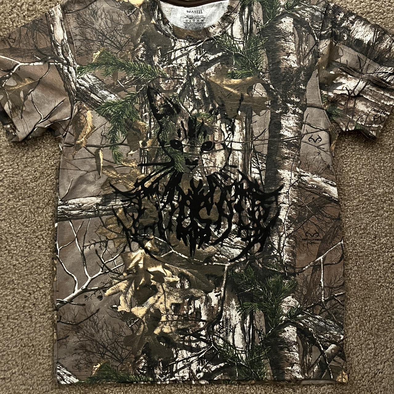 Cat shirt real tree #cat#realtree - Depop