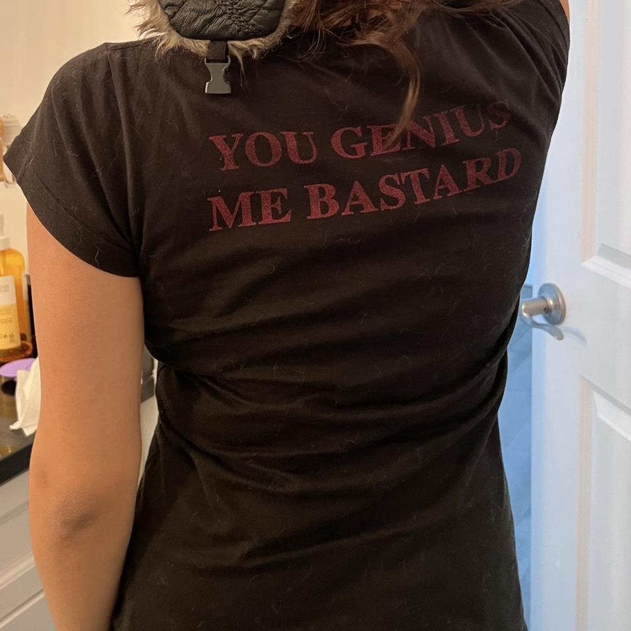 Vintage Hysteric Glamour black and red tshirt with... - Depop