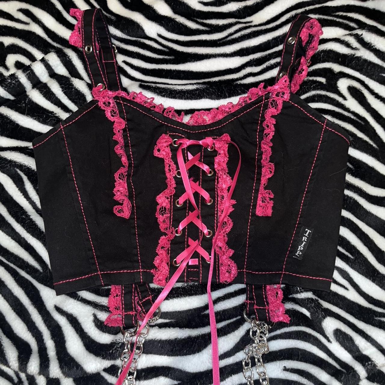 -tripp nyc xs corset/ no flaws , in perfect... - Depop