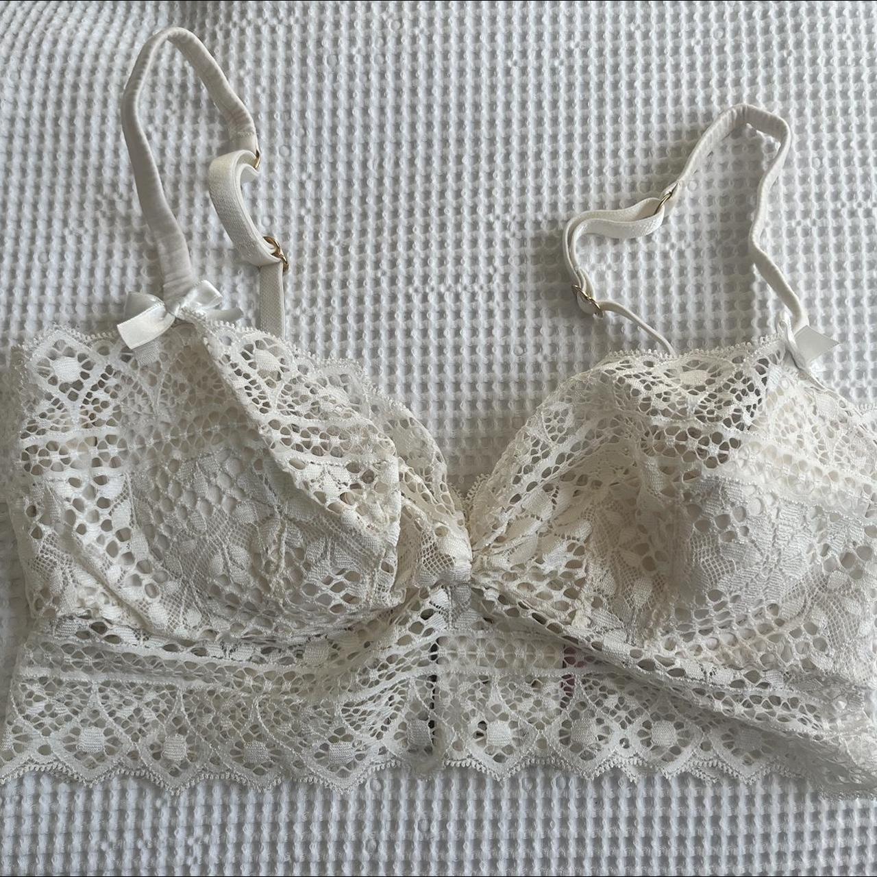 AGENT PROVOCATEUR STONE BRA 34B NOT WORN GOOD... - Depop