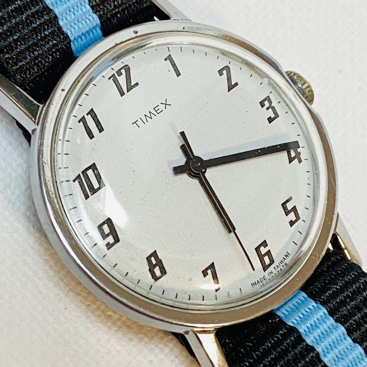 Vintage 1976 Timex Mercury Hand Wind Mens Watch... - Depop