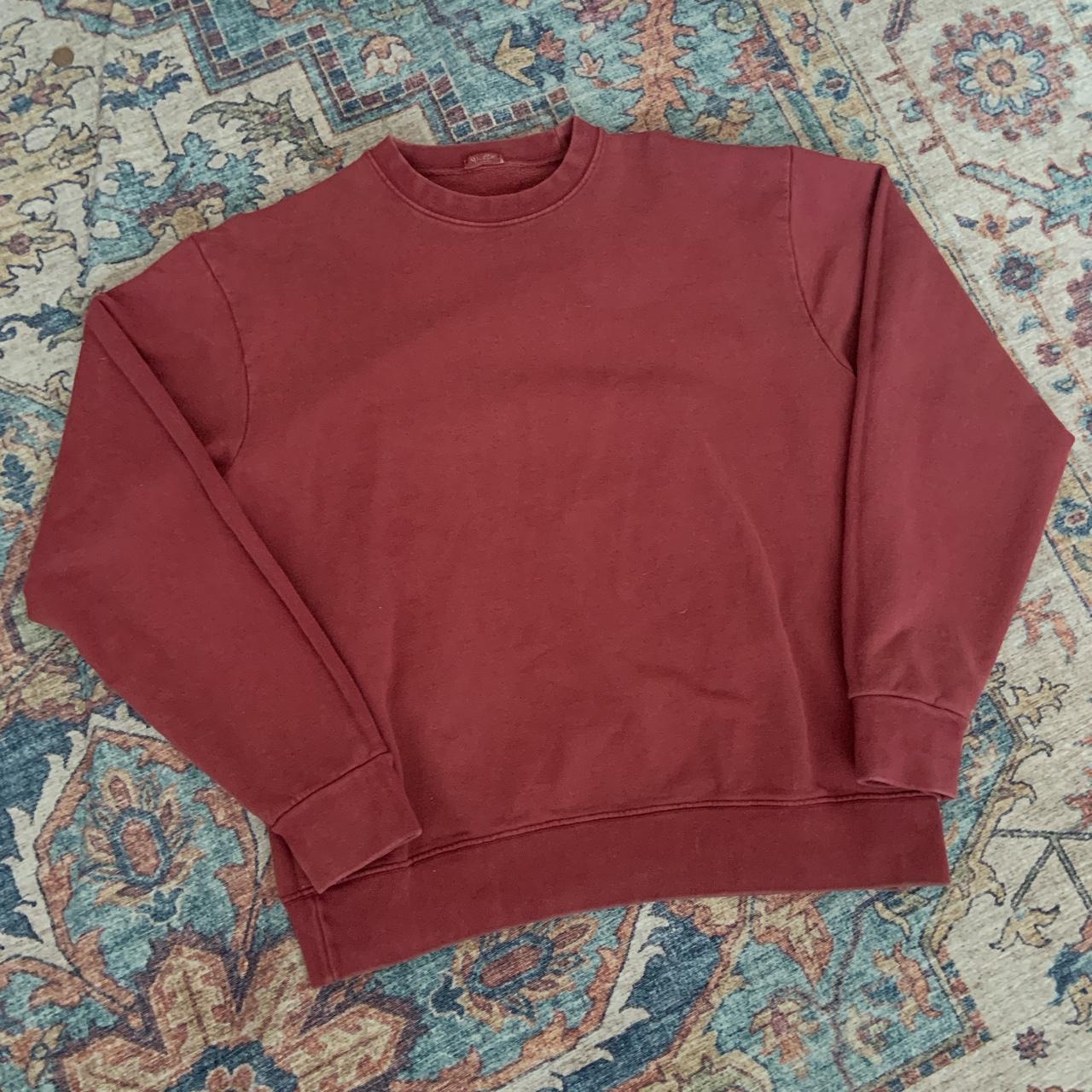 Brandy plain red crewneck - Depop