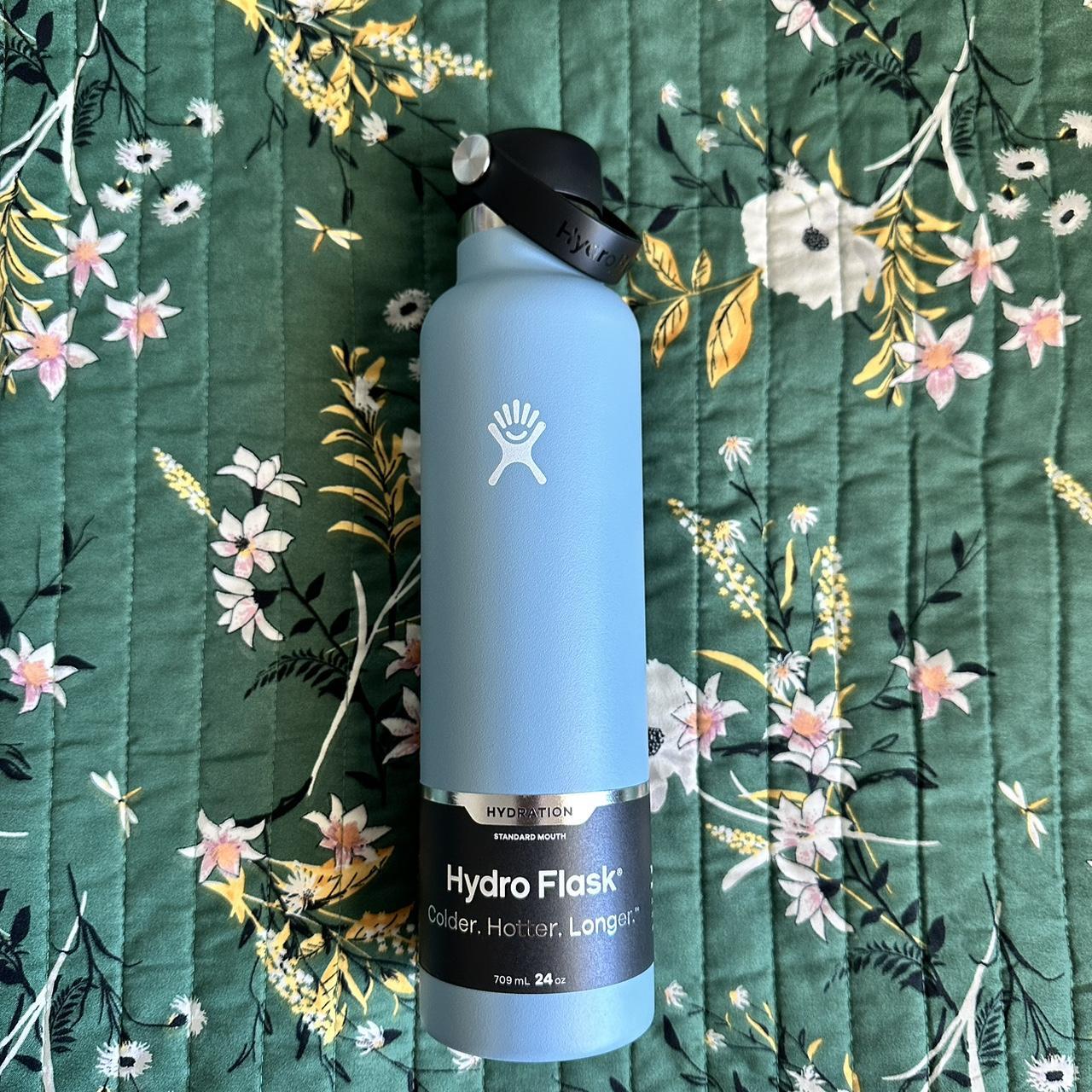 24 oz Standard Mouth: 24 oz Water Bottle Hydro... - Depop