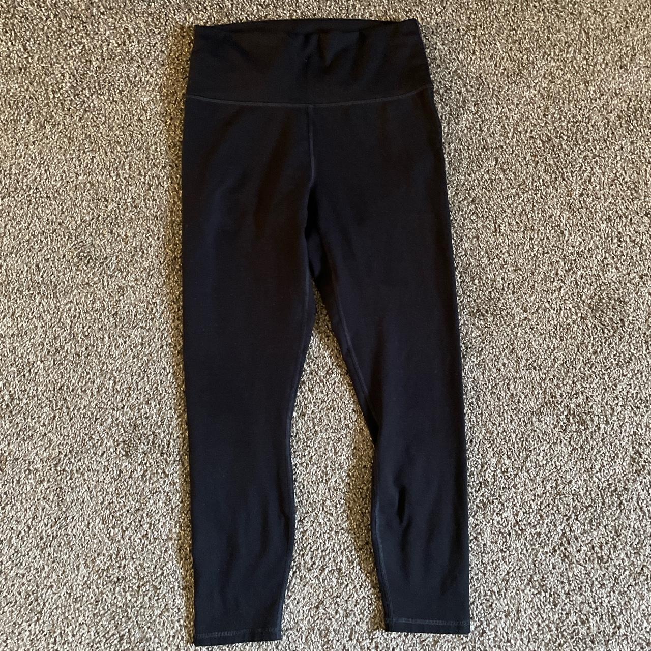 Power hold by Fabletic black leggings original tag... - Depop