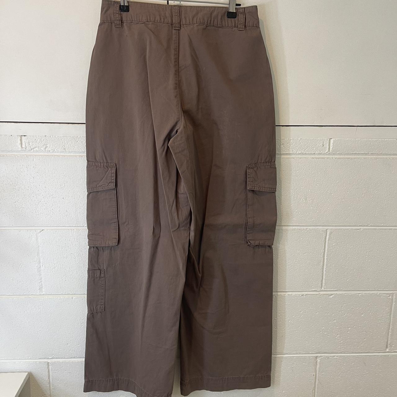 brown factorie cargo pants - Depop
