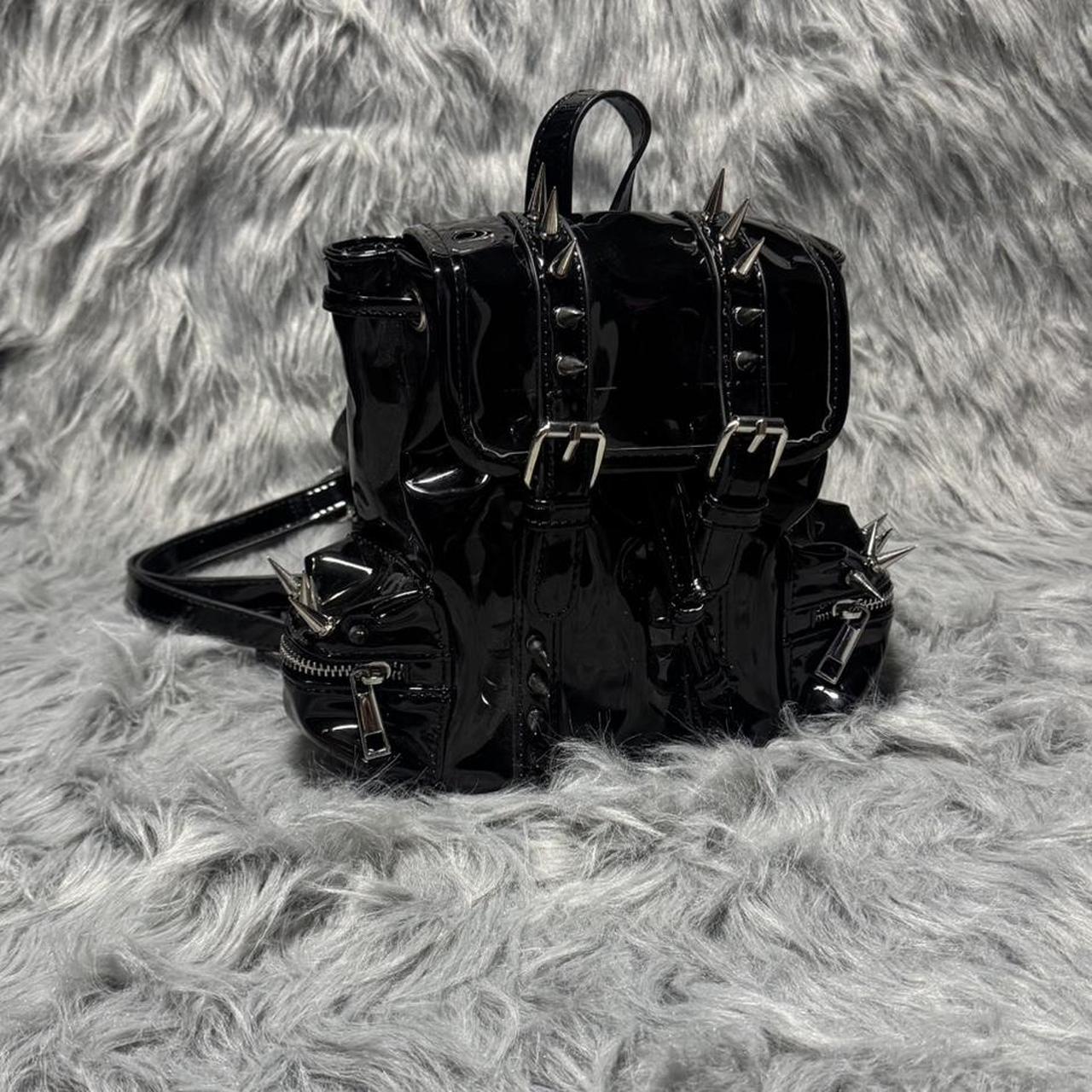 🖤 Spike-Studded Mini Backpack 🖤 Total baddie vibes.... | Depop