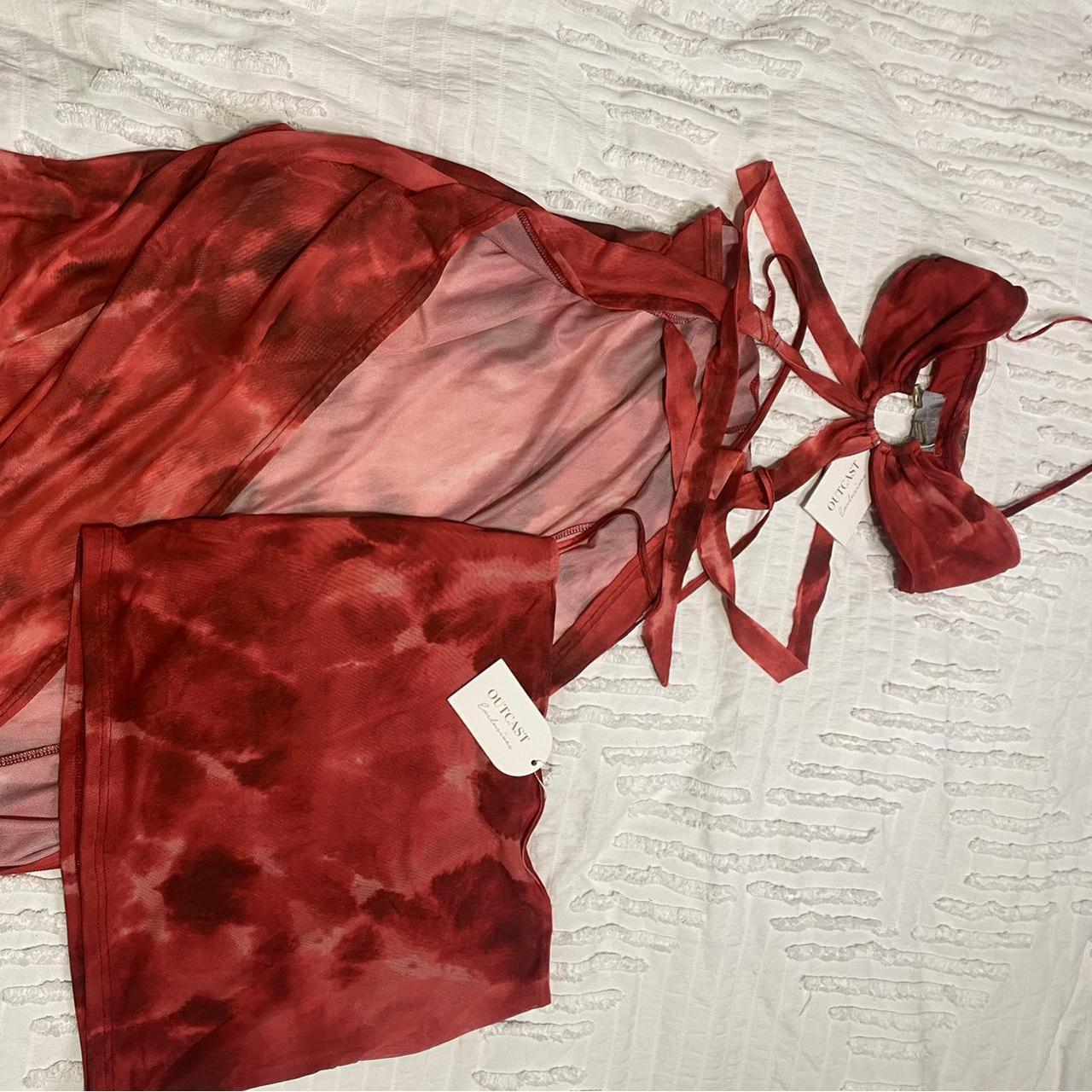 OUTCAST set long tail top size small skirt medium BNWT - Depop