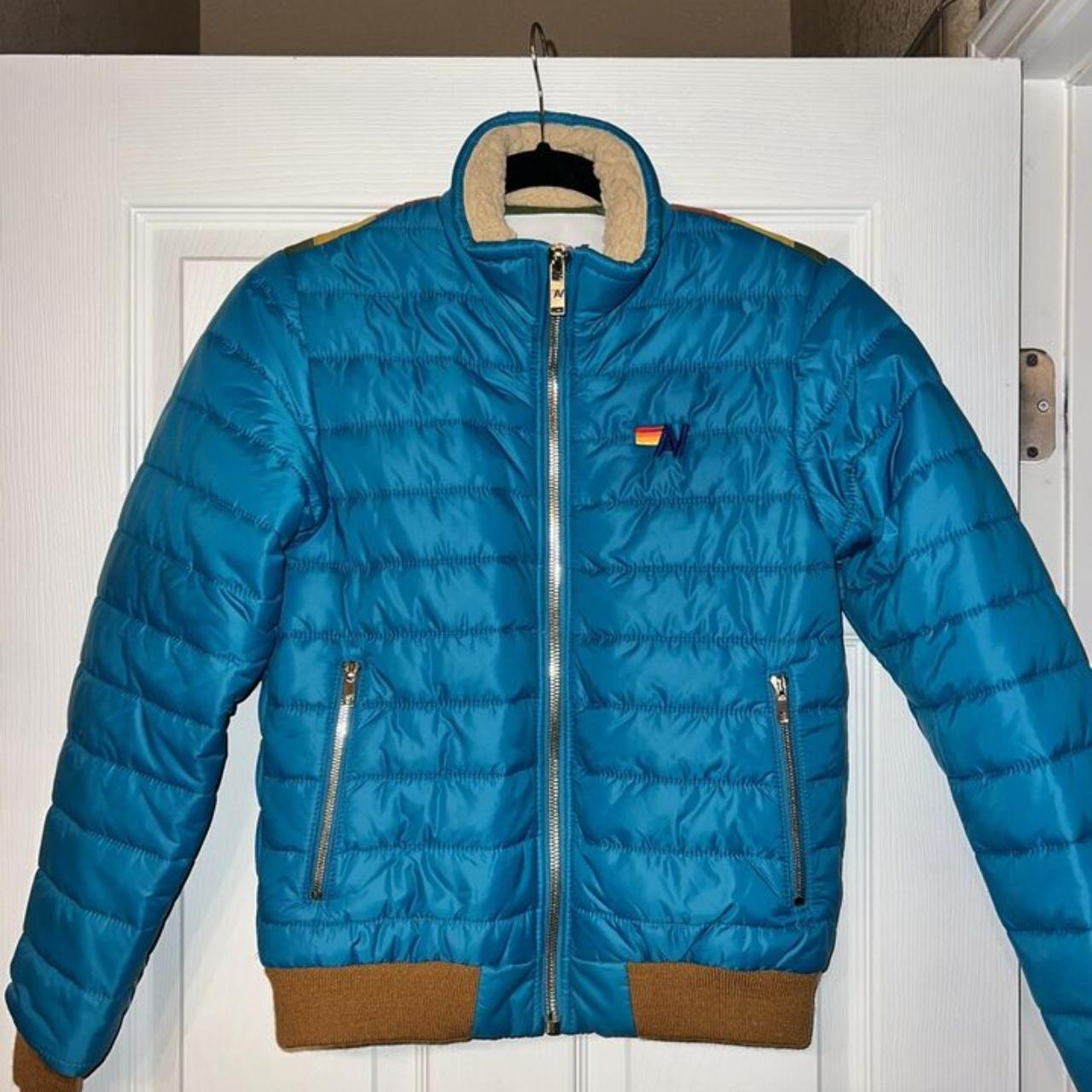Aviator Nation Jacket Size XS Color Ocean Depths - Depop