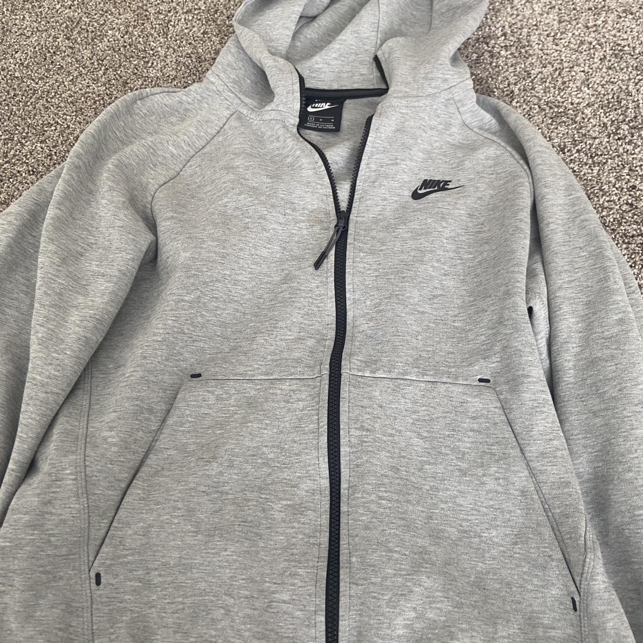 gray (old version??) nike tech. super comfortable... - Depop