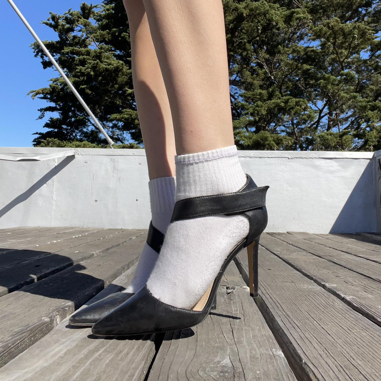 Vince Camaro black soft leather stilettos! - Depop