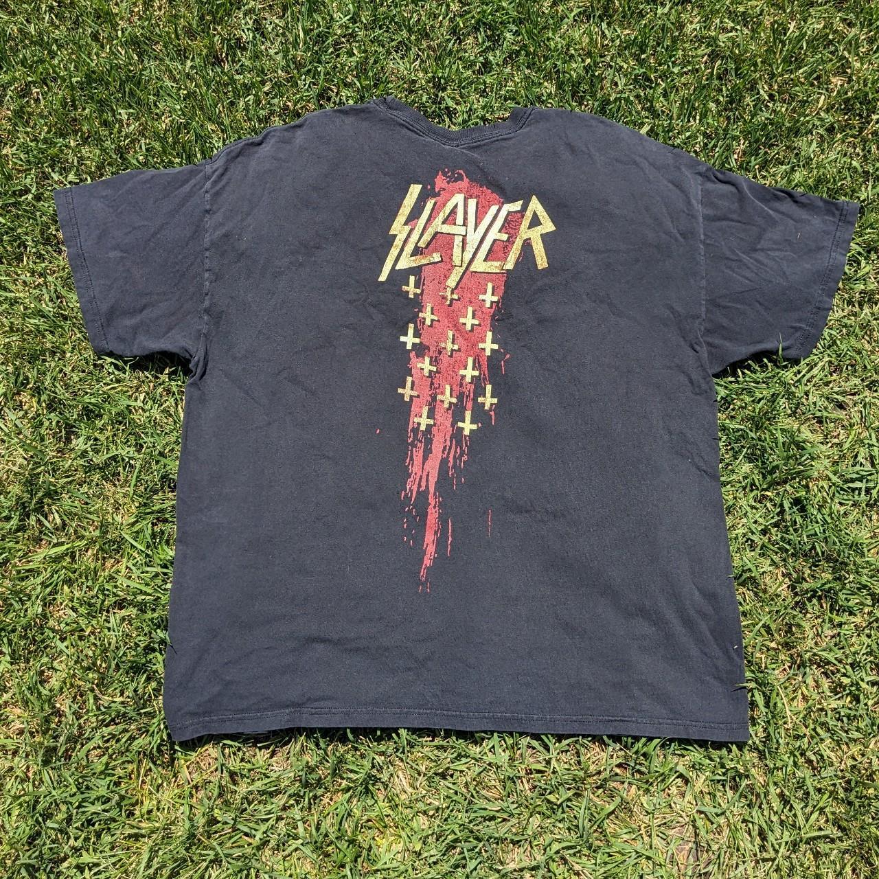 Vintage 2007 Slayer Shirt Dope Slayer joint with big... - Depop