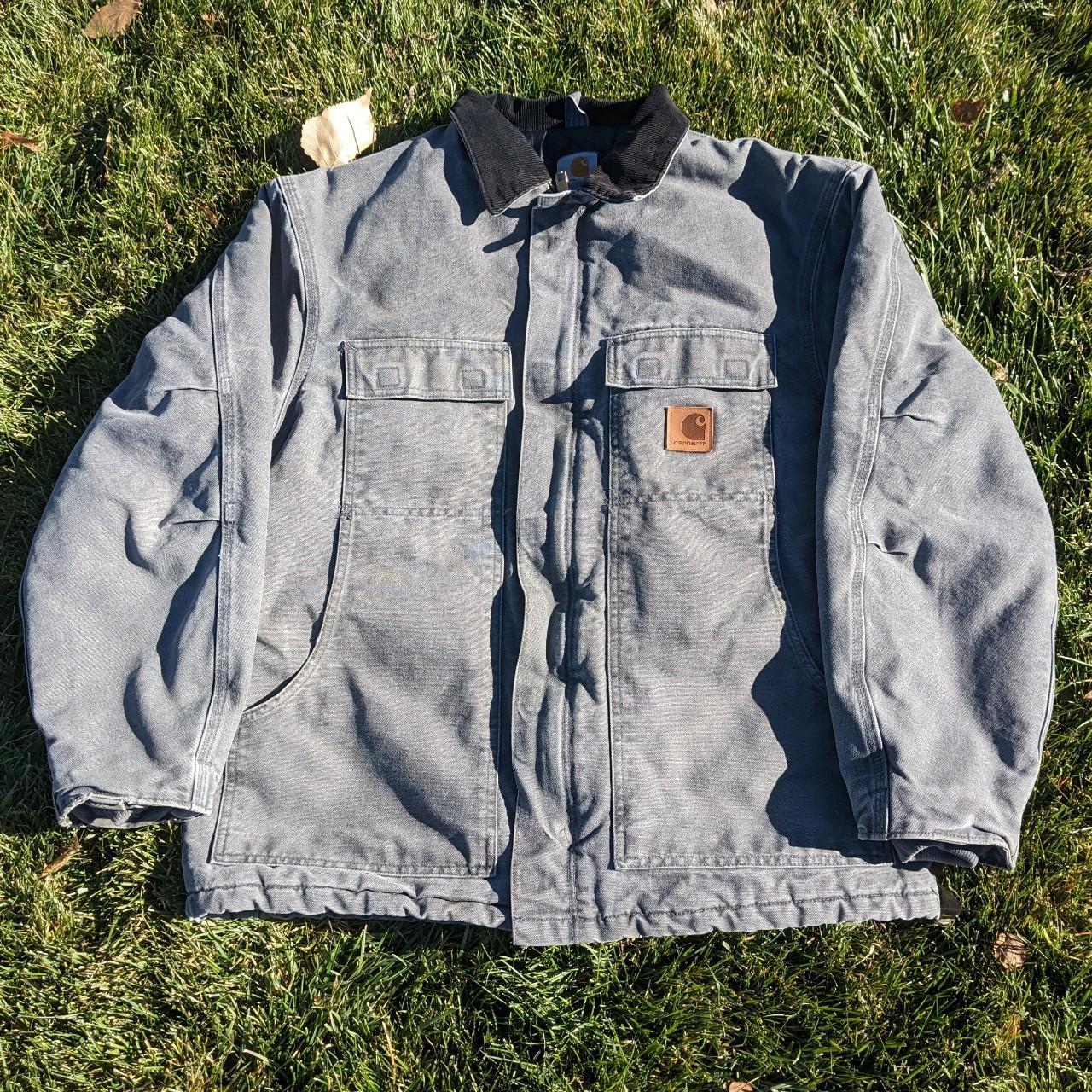 Vintage 2000s Carhartt Arctic Jacket Dope, faded... - Depop