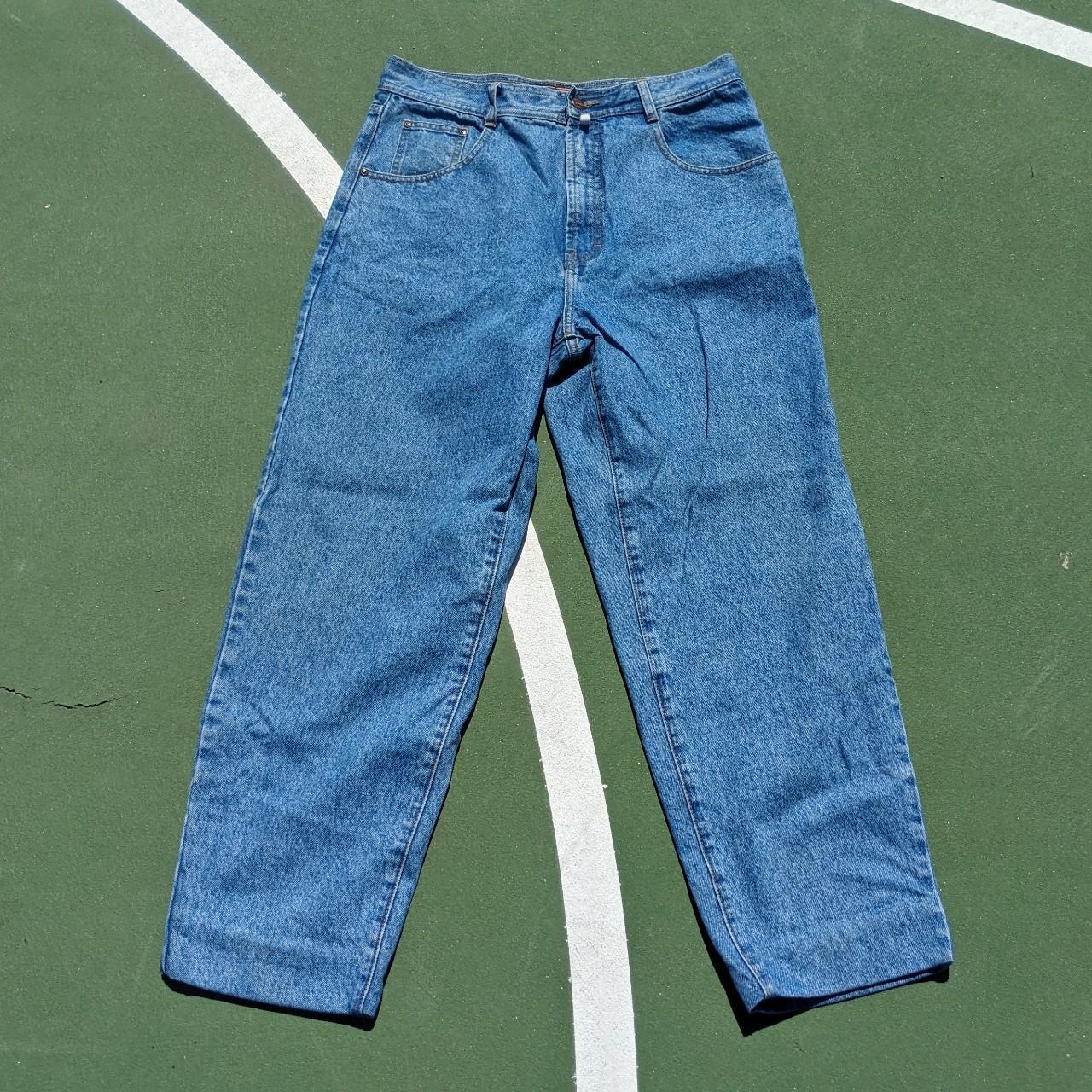 Vintage 90s Structure Workwear Jeans Quality pair of... - Depop
