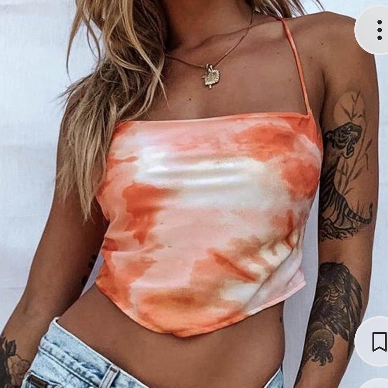 Jagger and Stone Tie Dye Crop - Depop