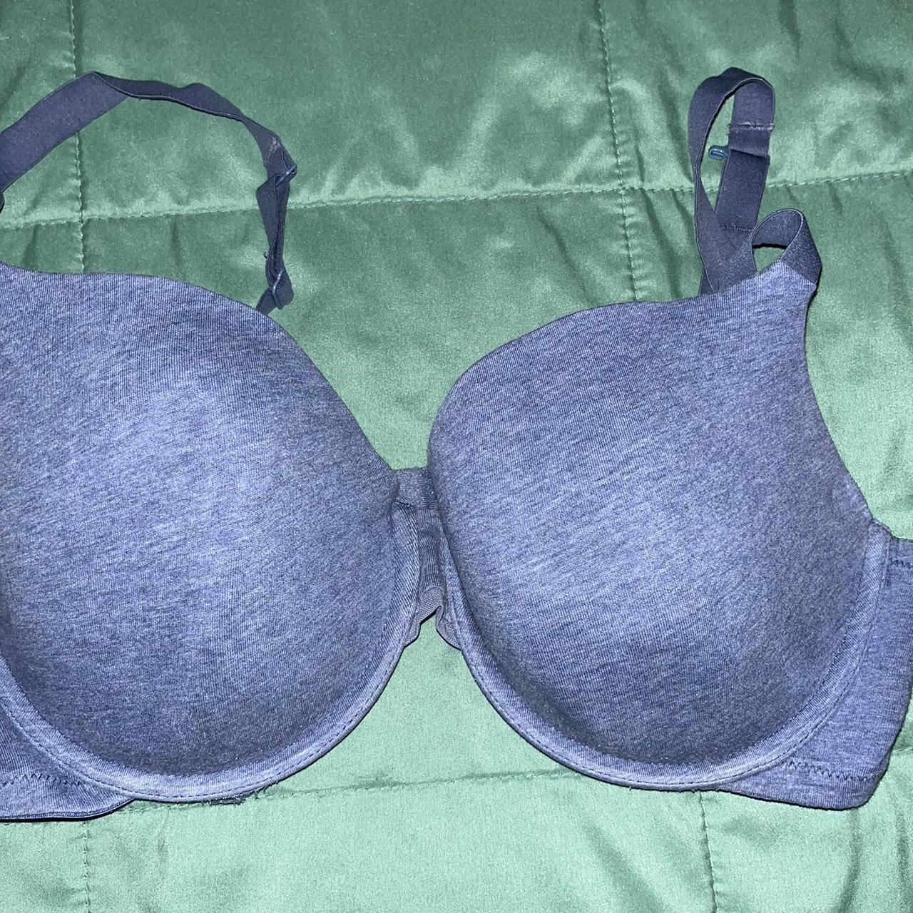 blue bra such a comfy bra and it’s so cute - Depop