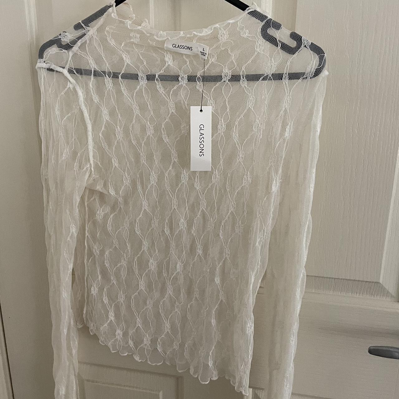 Glassons lace long sleeve Brand new with tags Stain... - Depop