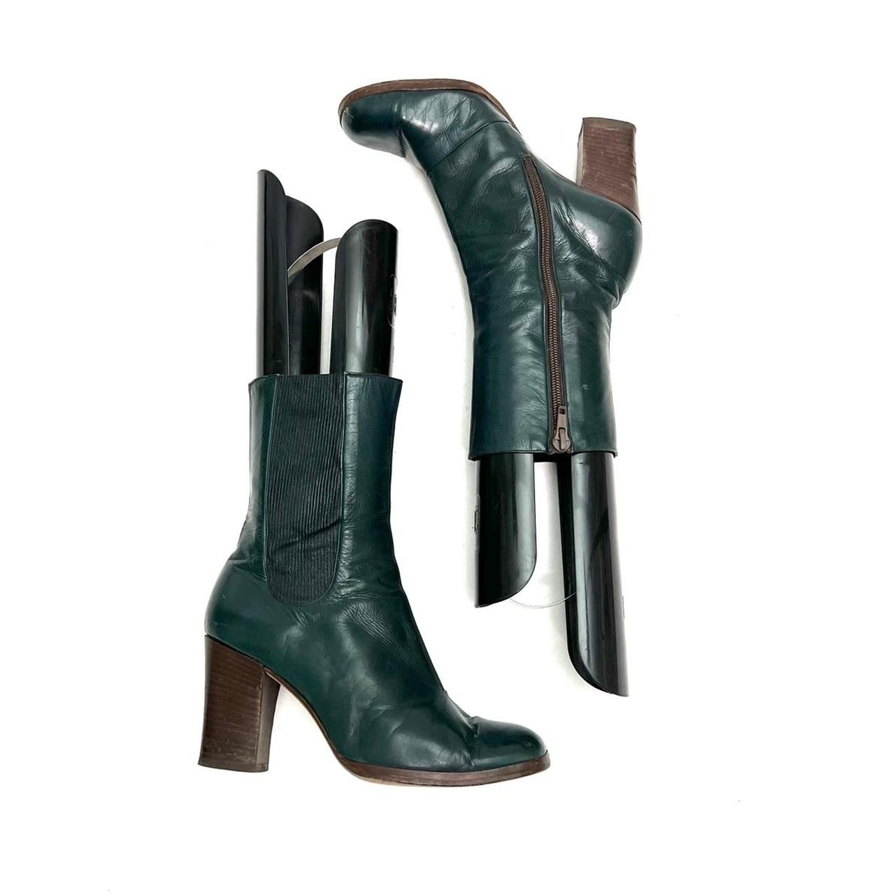 Women's Green Boots | Depop