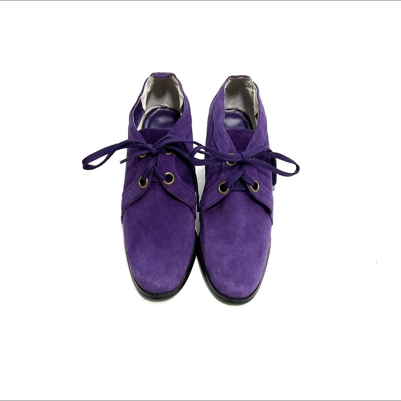 Women's Purple Boots | Depop