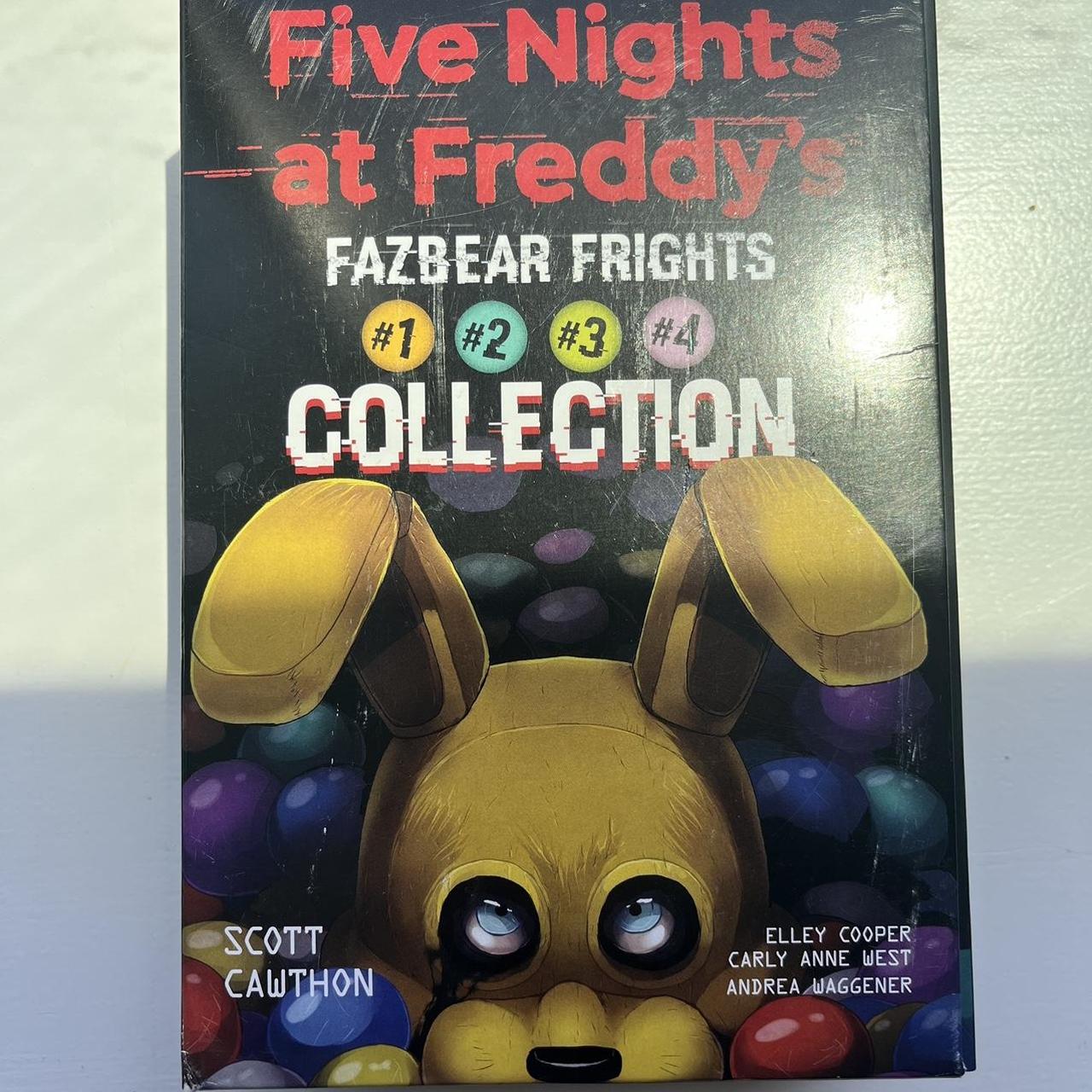 fnaf book collection bundle of 4 fazbear freights... - Depop