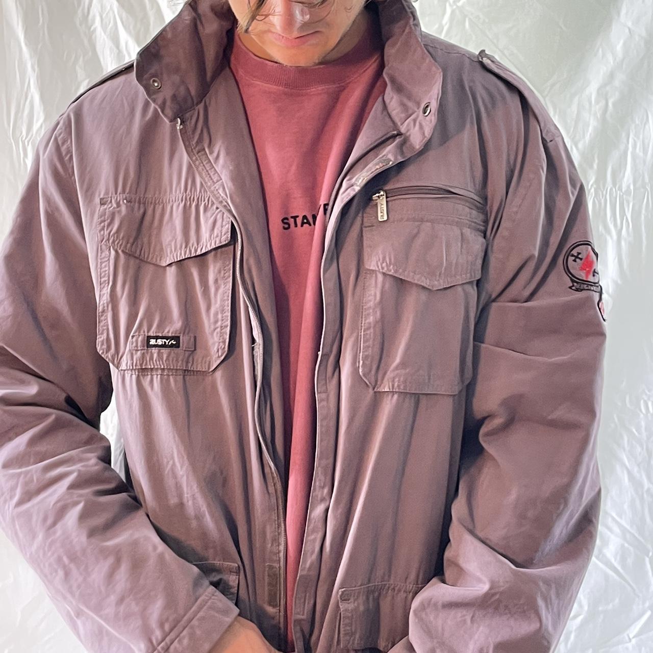 Rusty Men's Purple Jacket | Depop