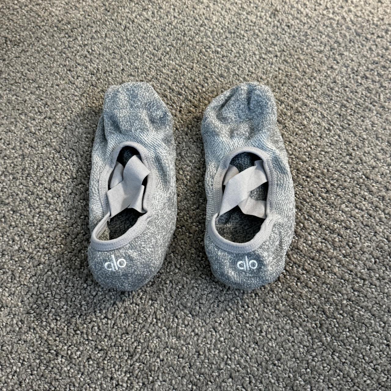 Alo pilates socks. Worn once. Originally $30 | Depop