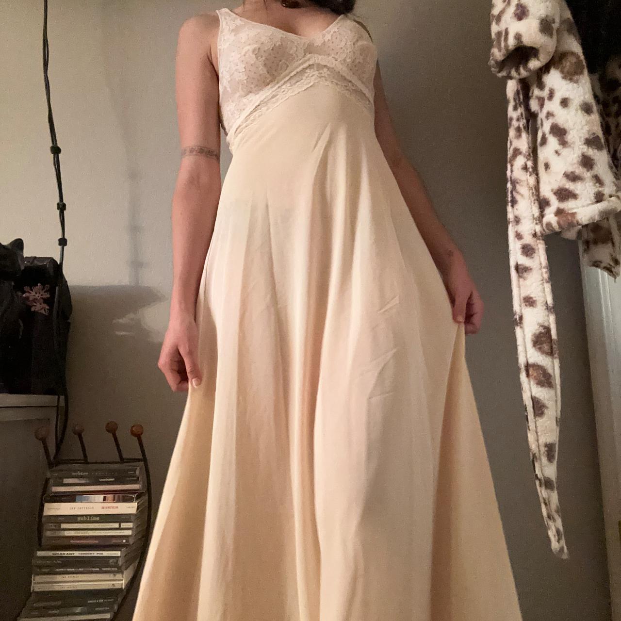 Vintage Gossard Artemis maxi slip dress. Size small.... | Depop