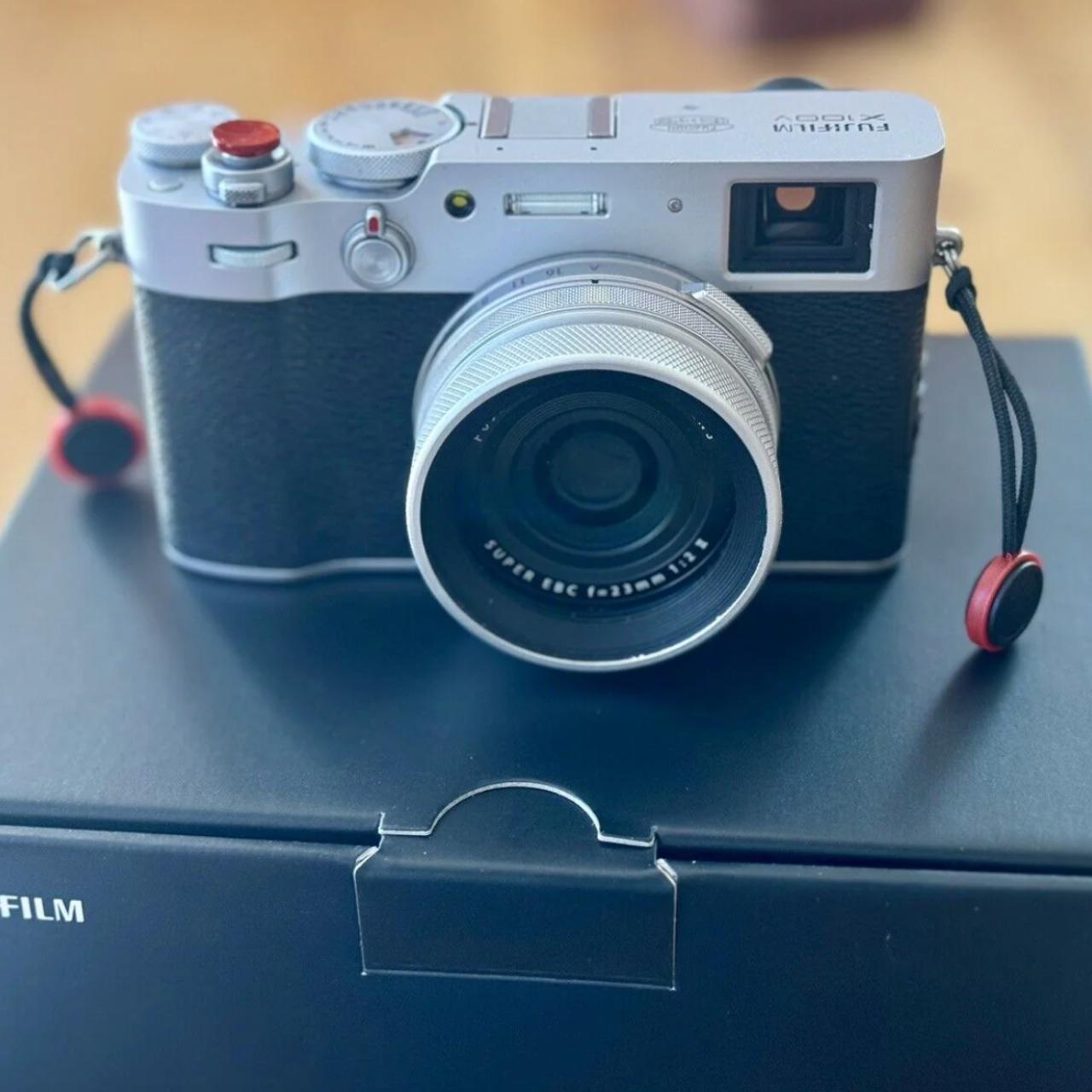 Fujifilm X100V - Silver Used in Excellent... - Depop