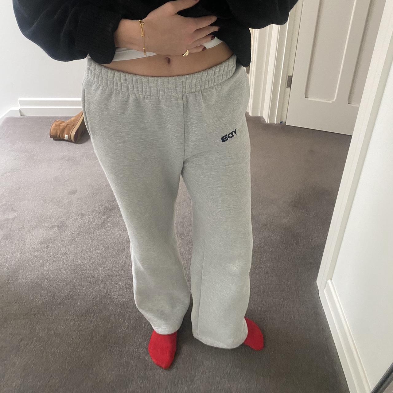 Venderbys grey trackies Bought in Copenhagen, sooo... - Depop