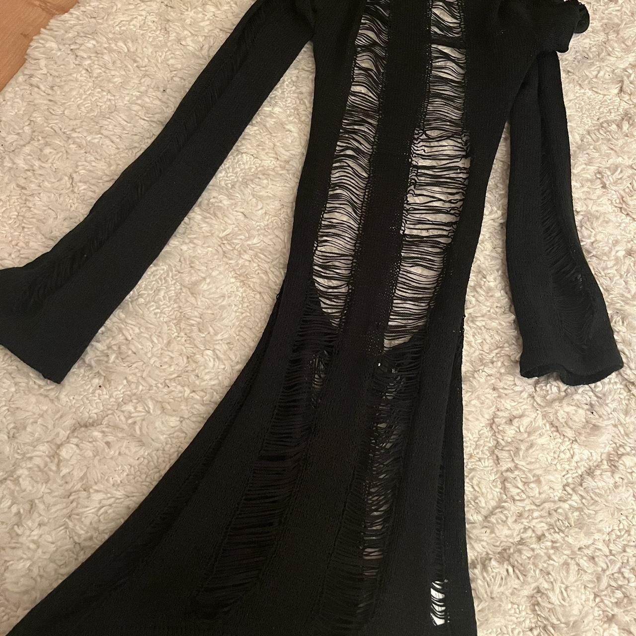 JADED black ripped/distressed dress. Fits 6/8. Great... - Depop