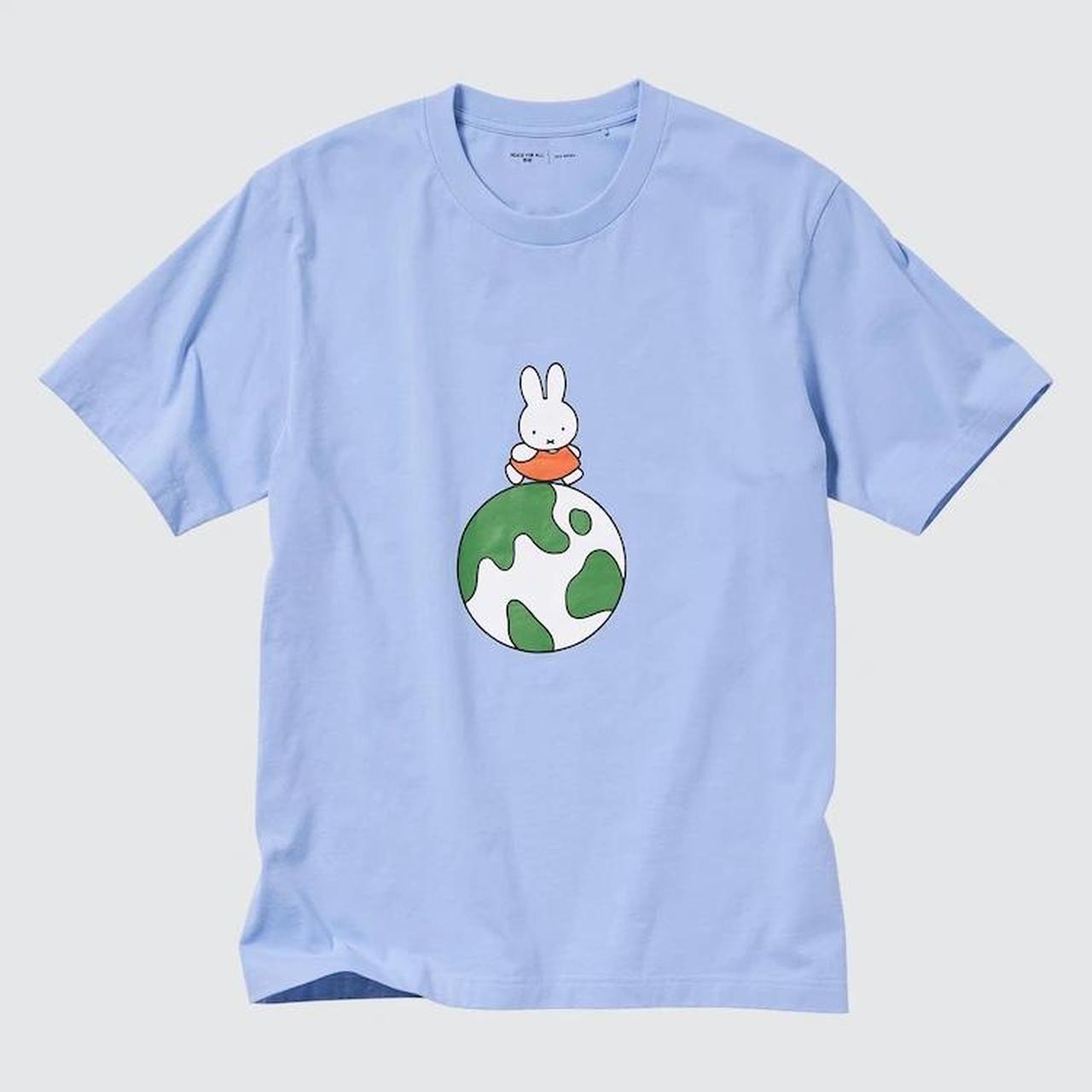 NWT Uniqlo Miffy ‘Peace For All’ tee in a size XL as... - Depop